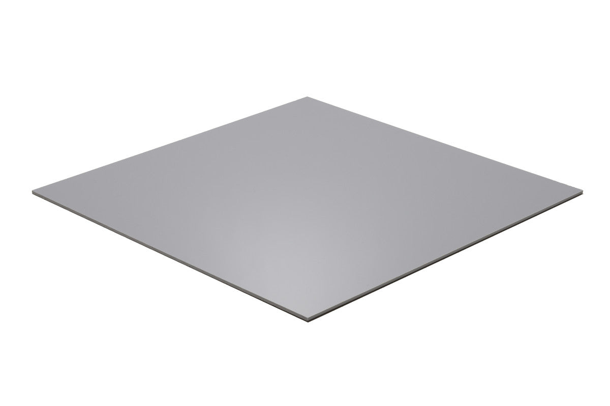 Acrylic Sheet - Grey Opaque - 1/8 inch thick - various sizes